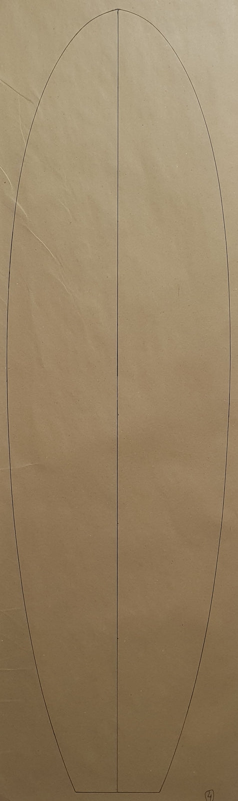 Shortboard Template #4 5'10" x N 16 1/4" x C 20" x T 15"– The Surfboard ...